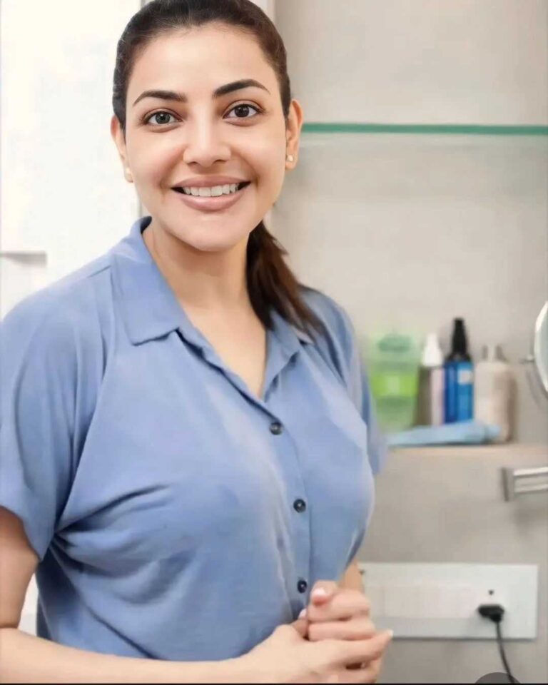 Kajal Aggarwal Hot Photos In T Shirt 7212
